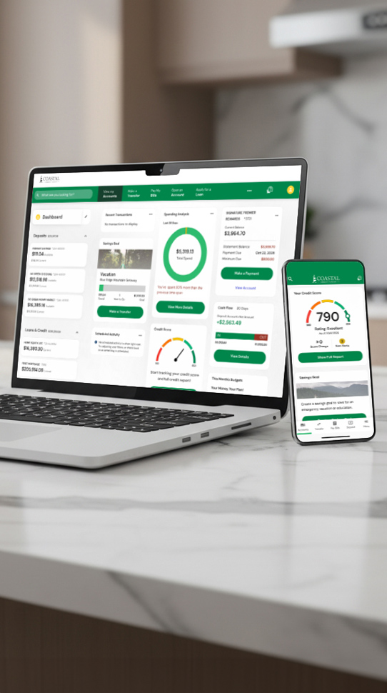 Digital Banking | NC Mobile Banking App | Coastal Credit Union